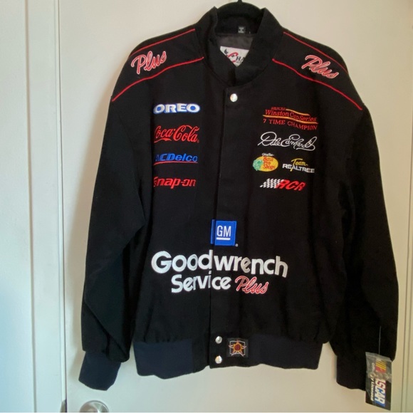 Chase Authentics | Jackets & Coats | Nascar Dale Earnhardt Sr 3 Jacket ...